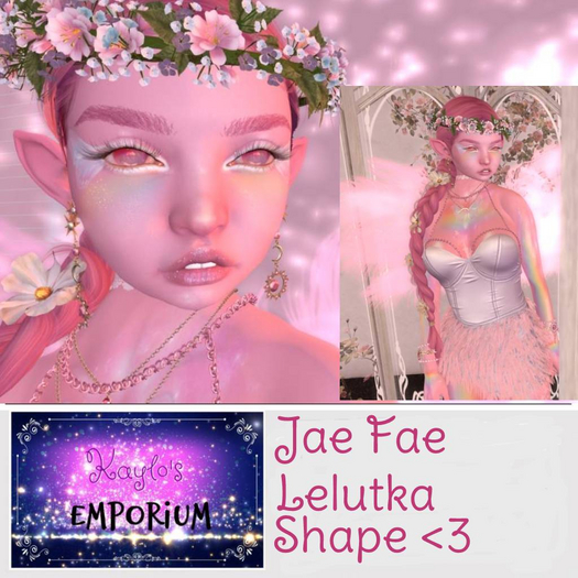 Second Life Marketplace - KEdayz-JAE Fae Shape Lelutka